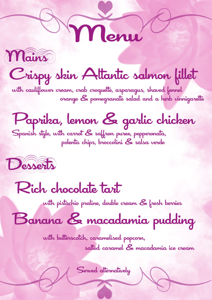 Narooma Menu - Club Narooma & Club Dalmeny