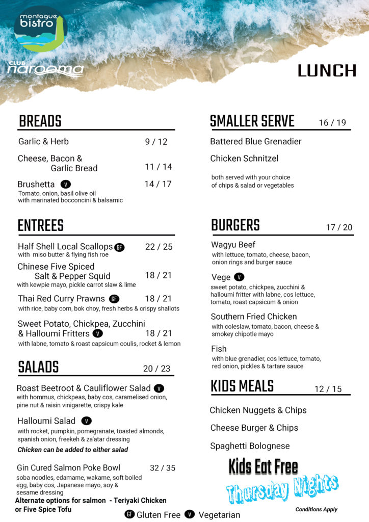 Dining - Club Narooma & Club Dalmeny