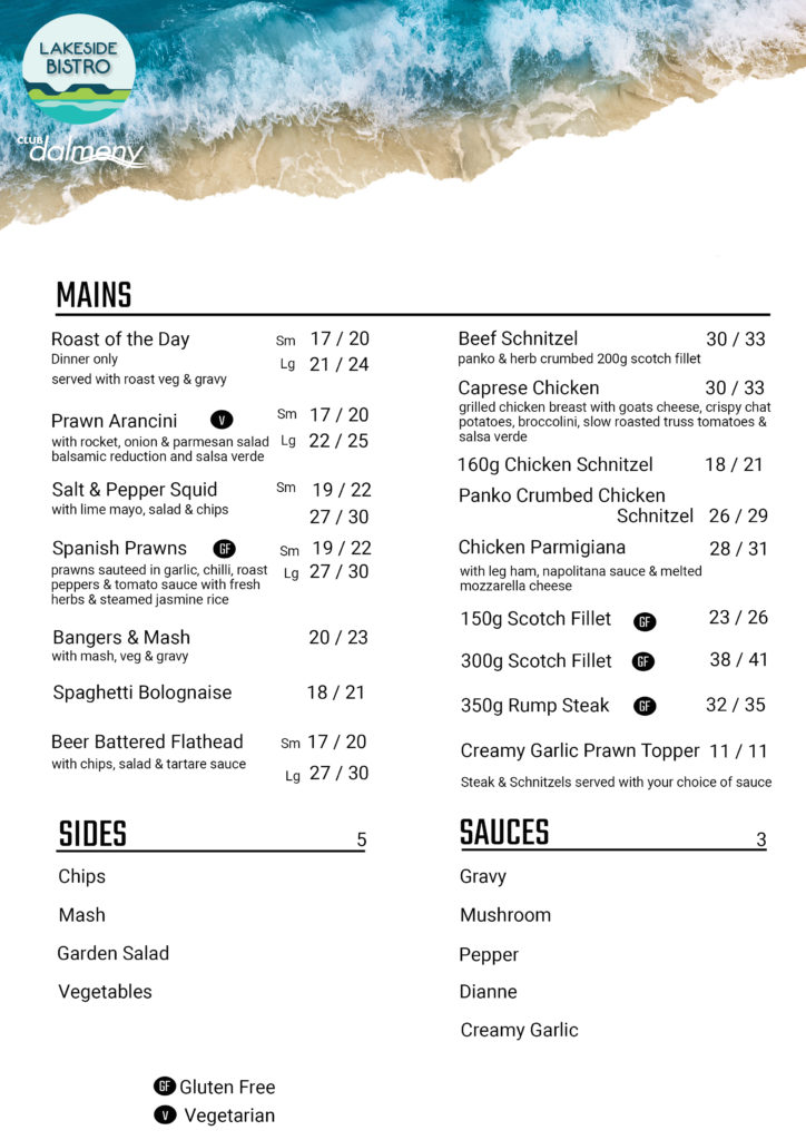 Dining - Club Narooma & Club Dalmeny